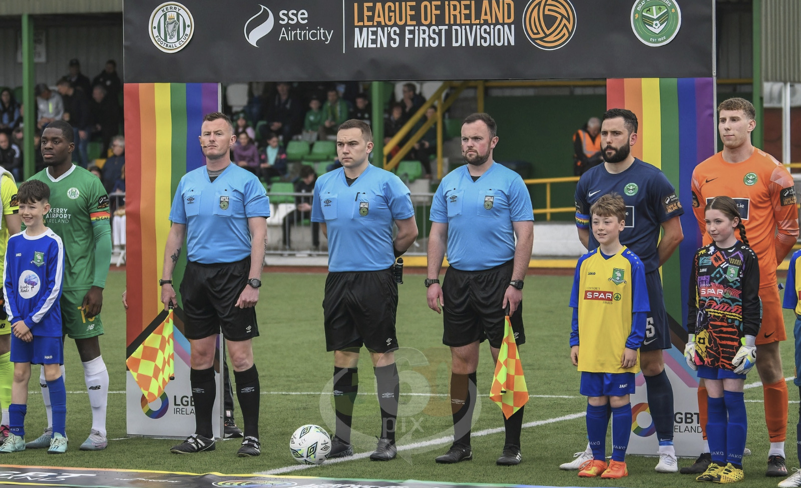 Ballyhar Dynamos Play At League of Ireland Game